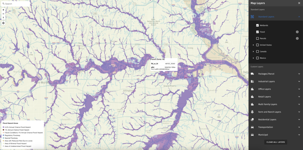 Geographic Spatial Map Layers: Resourceful Property Tool